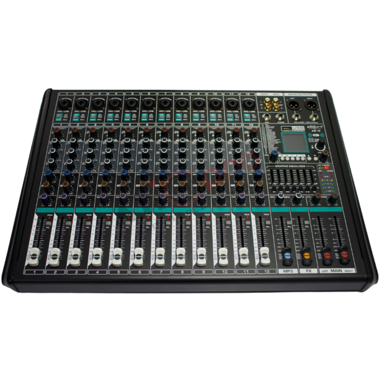 Live Mixer 12 Channel Model ATI12 - Atipro Audio
