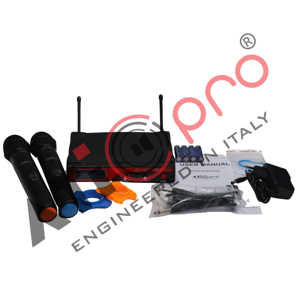 Wireless Mics Model ATI 408A - Atipro Audio