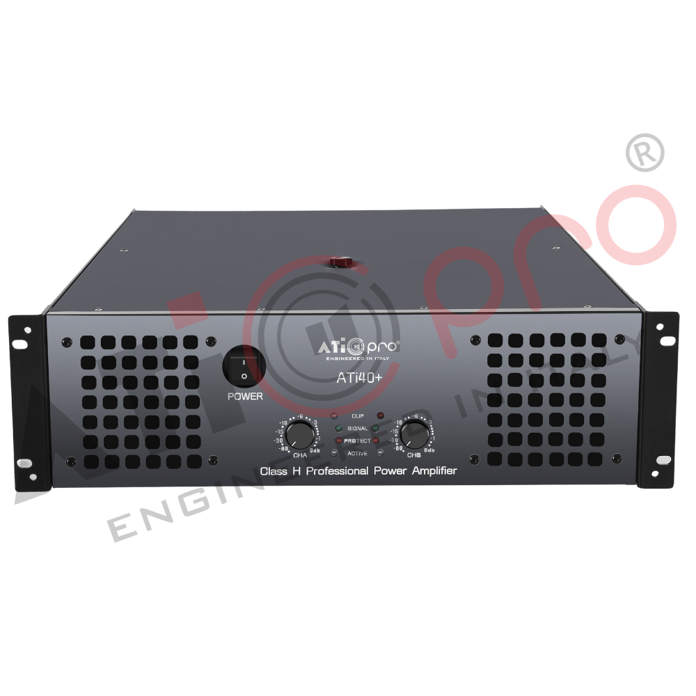 ATI 40 Plus DJ Amplifier - Atipro Audio