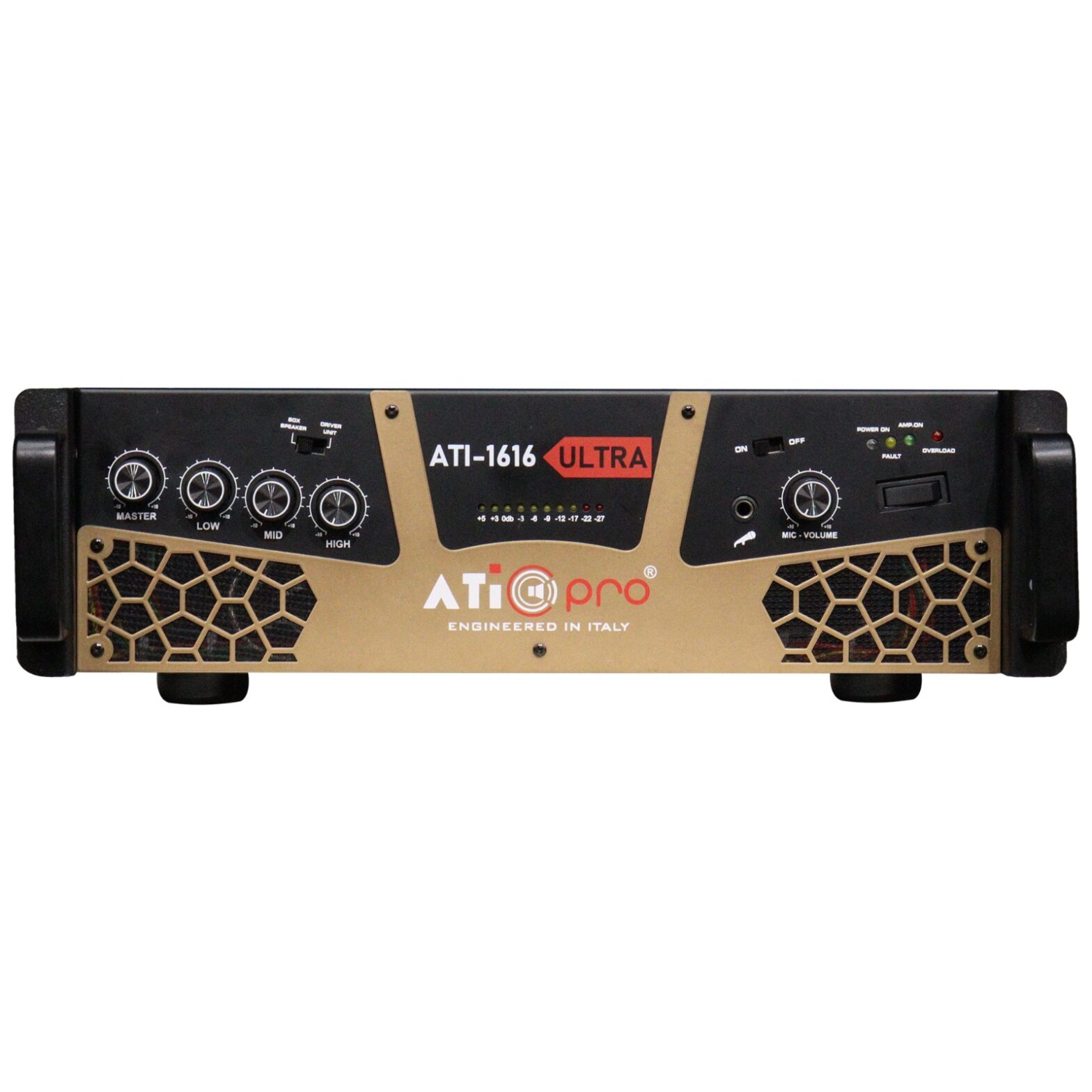 Booster PA Amplifier 1600 Watt Model ATI-1616 Ultra - Atipro Audio