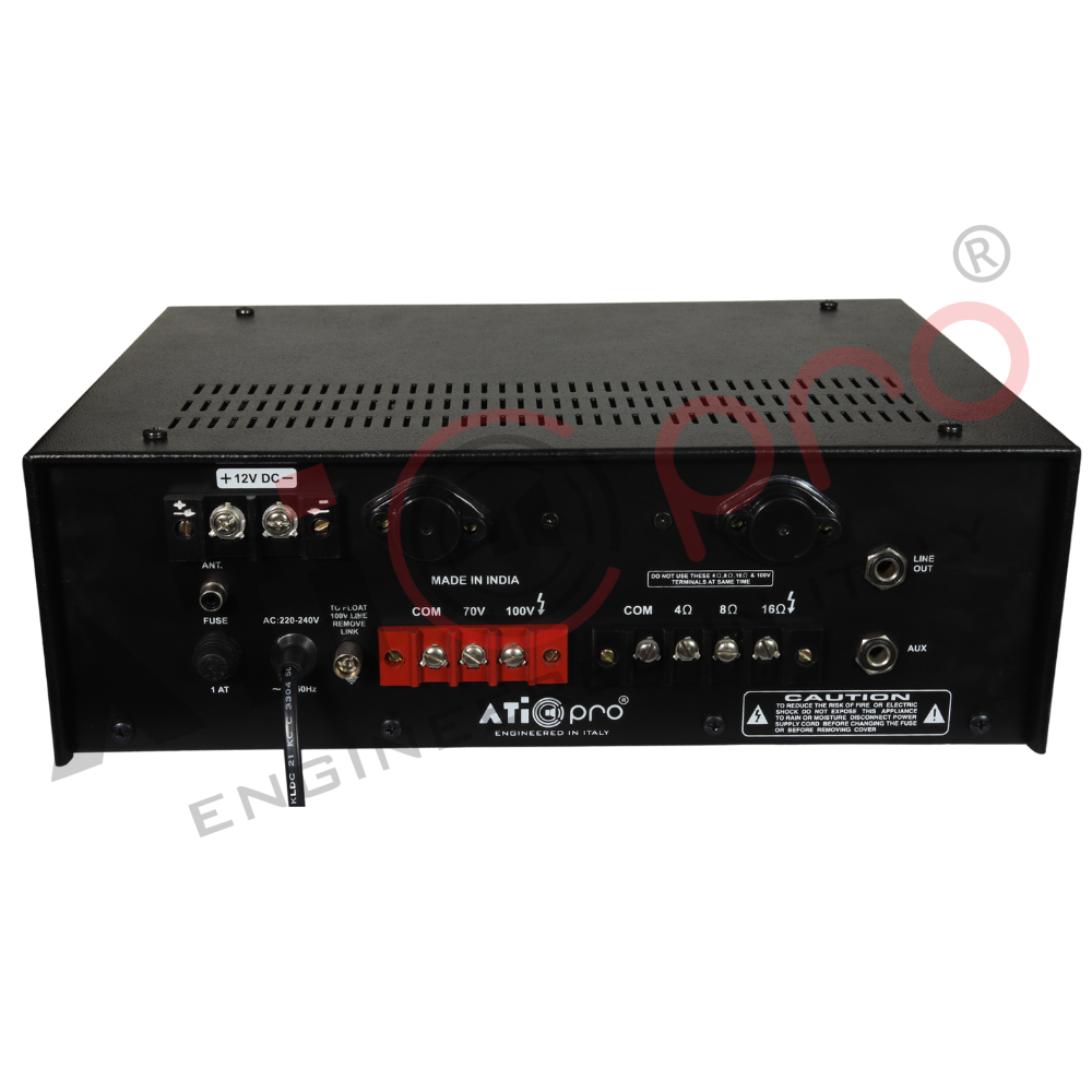PA Amplifier 65 Watt Model ATI-65 - Atipro Audio