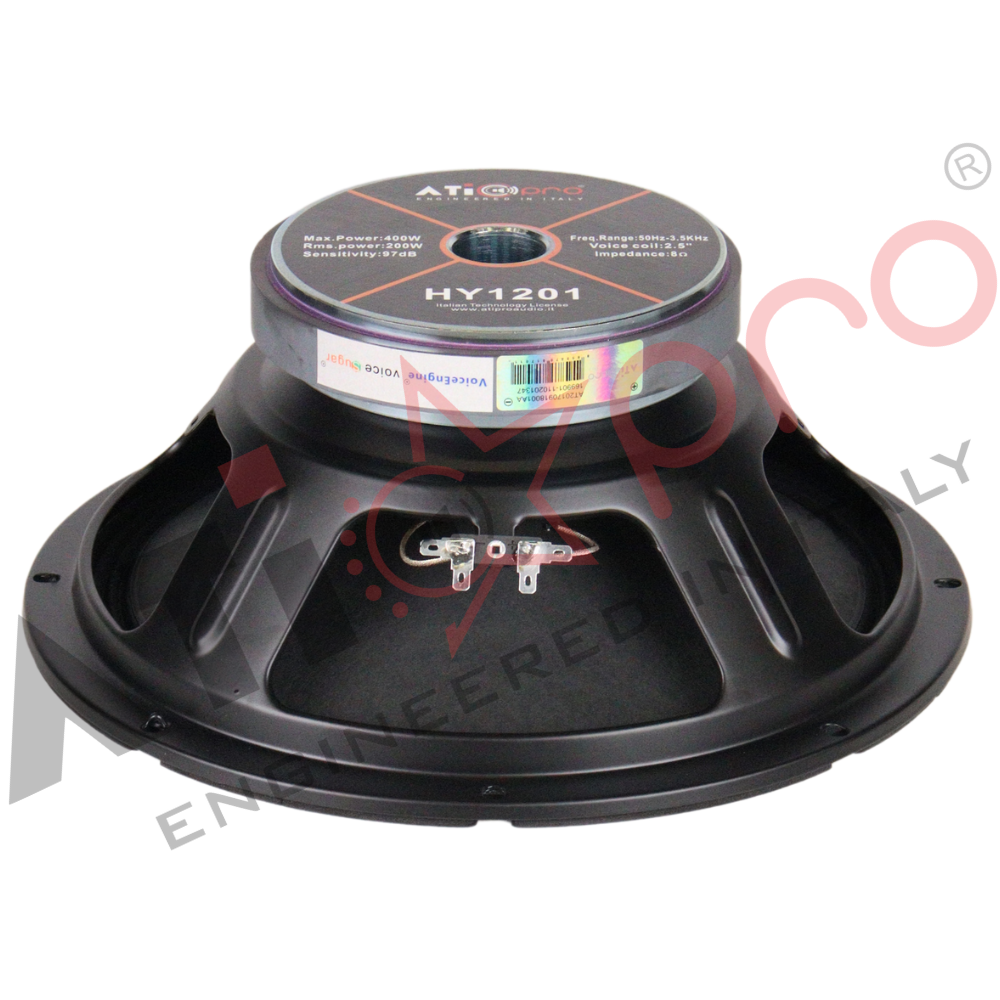 Ferrite DJ Speaker 12 Inch 250 Watt Model HY1201 - Atipro Audio