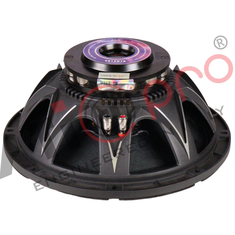 Neodymium DJ Speaker 12 Inch 600 Watt Model 12N76 - Atipro Audio