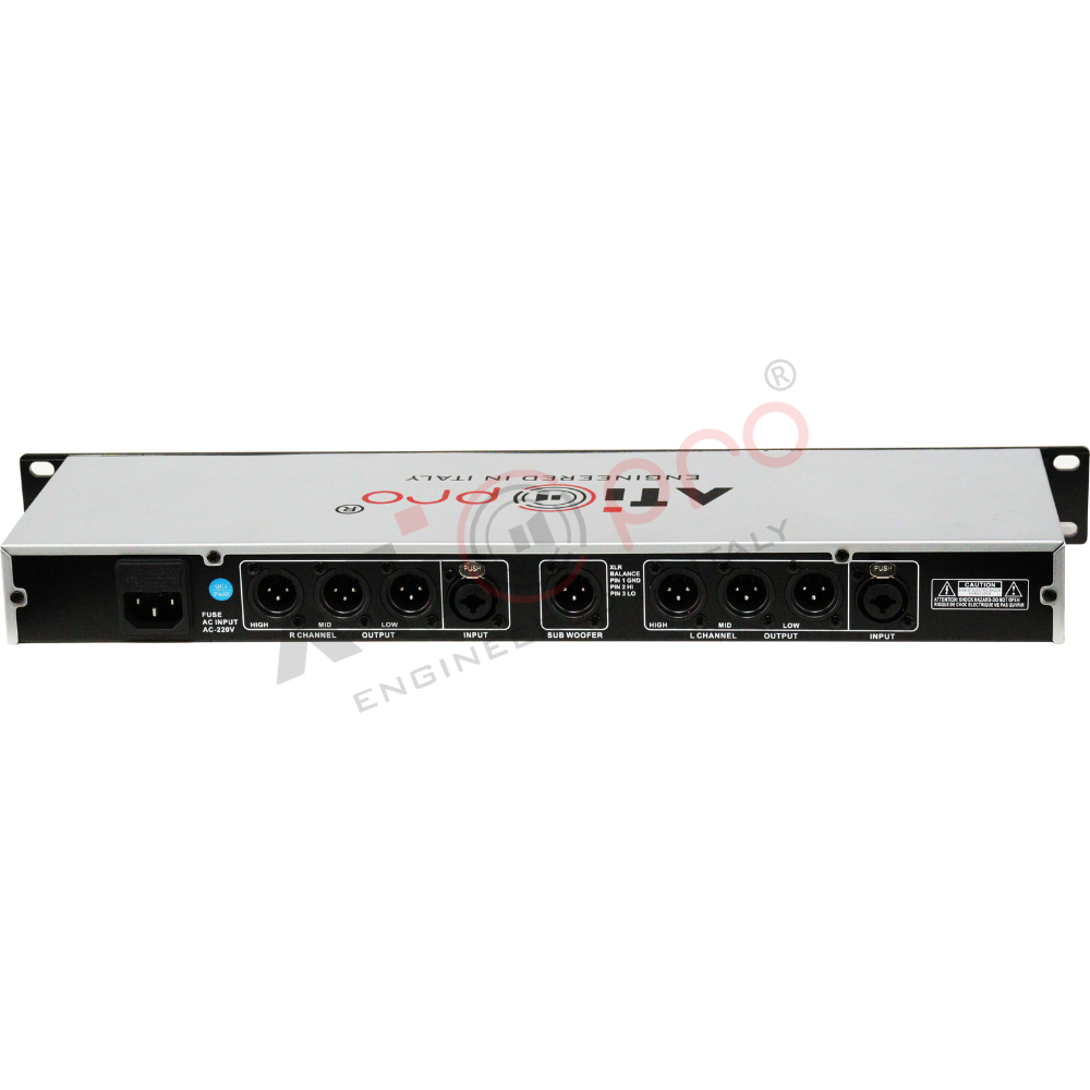 Analog Crossover Model Ati 203 3 Way Crossover Atipro Audio
