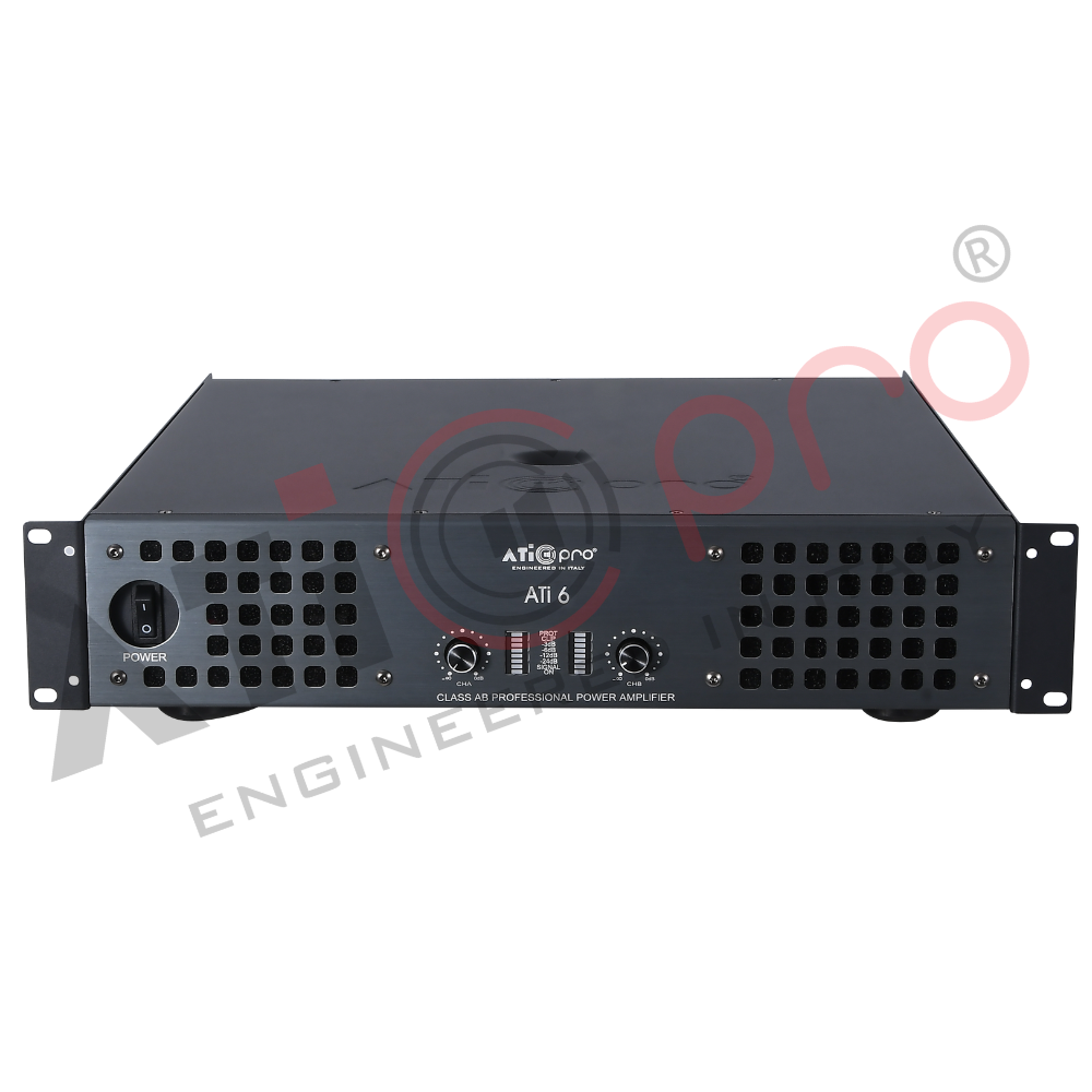 Dj Amplifier 2000 Watt Model ATI 6+ - Atipro Audio