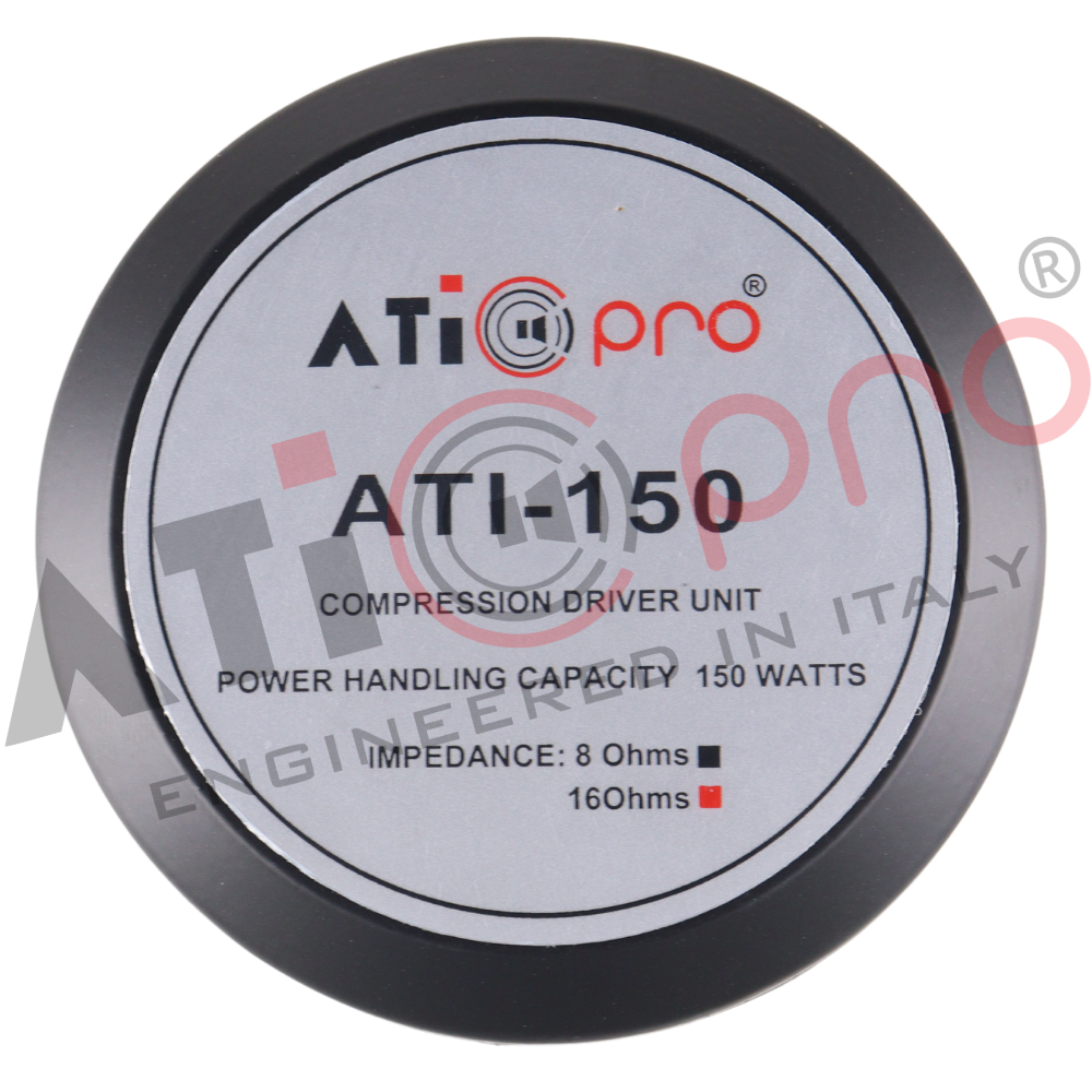 PA Unit 150 Watt HF Compression Driver Model ATI 150 - Atipro Audio