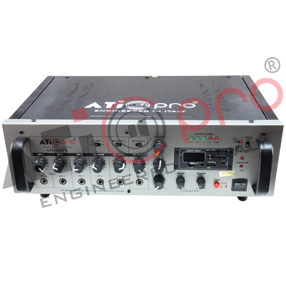 PA Amplifier Model ATI-350FX - Atipro Audio
