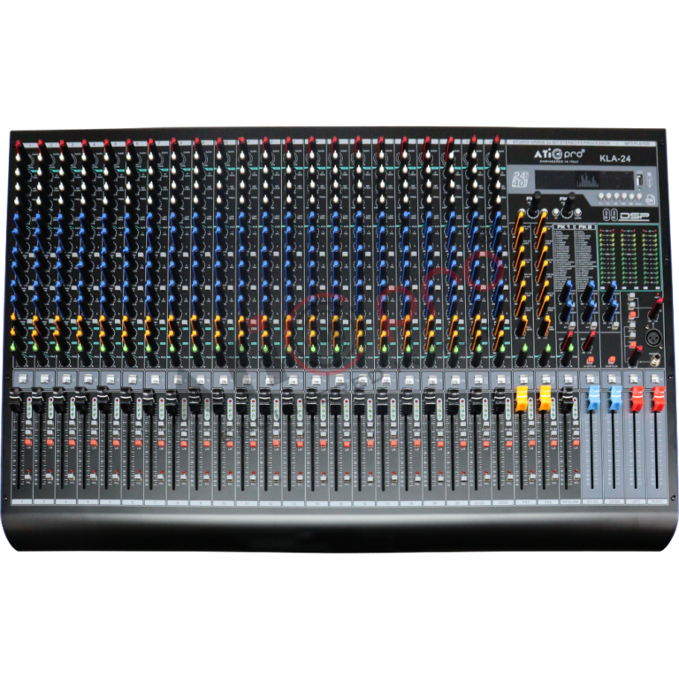 Live Mixer 24 Channel Model KLA 24 Mixer - Atipro Audio