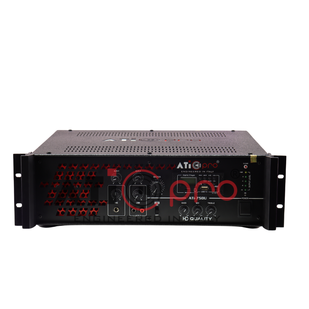 PA Amplifier 1000 Watt Model ATI 750 U - Atipro Audio