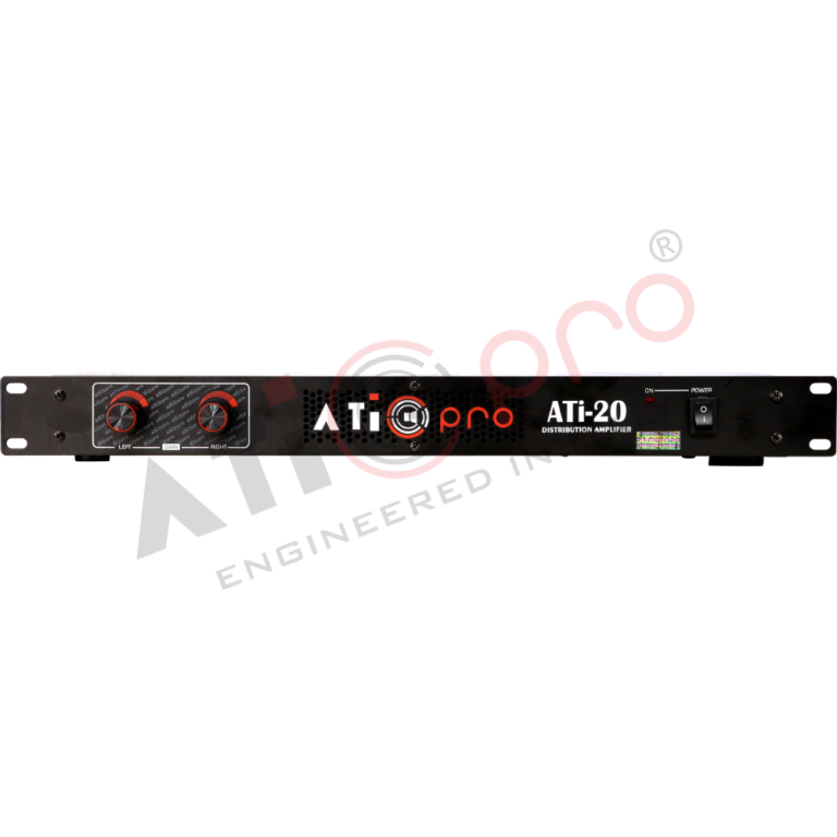ATI 20 Distribution DJ Amplifier - Atipro Audio