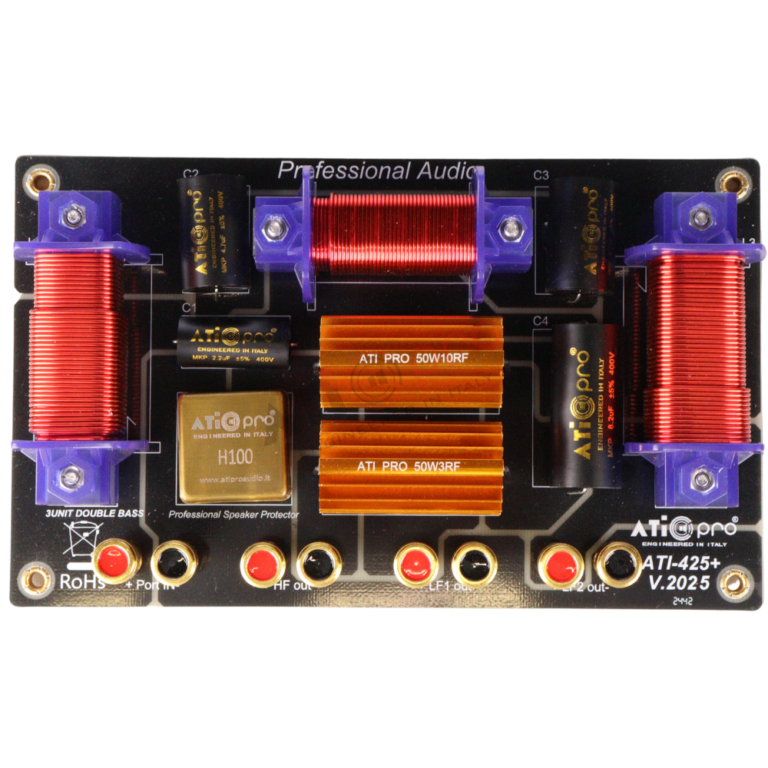 ATI-425+ 3 Way Crossover Network Plate - Atipro Audio