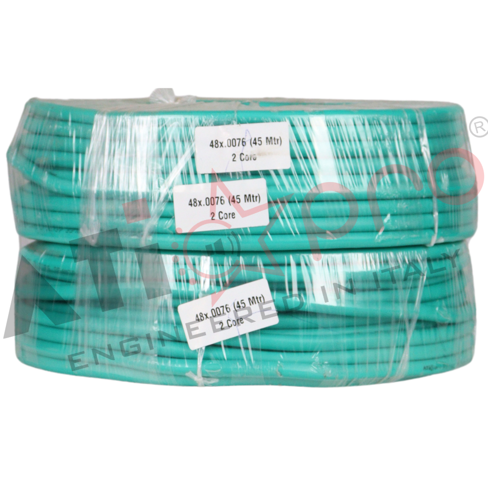 ATIPRO PREMIUM 2 CORE SPEAKER CABLE (GREEN 41METER) - Atipro Audio
